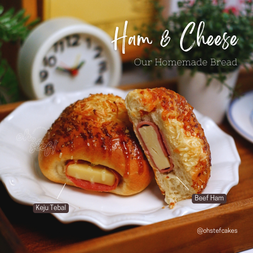 Roti Ham & Cheese | Oh, Stef! Cakes