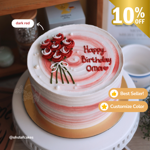 Mini BOUQUET 18 cm Cake | Oh, Stef! Cakes