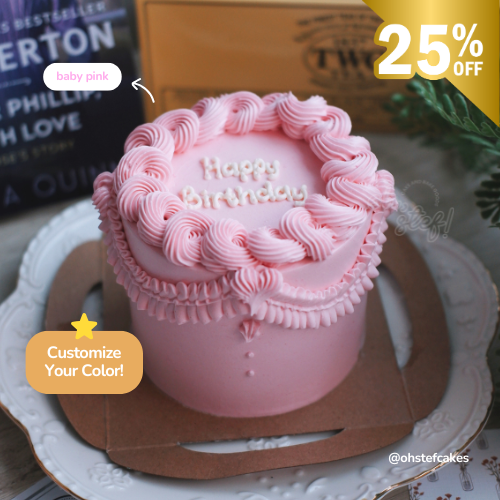 VINTAGE 12 cm Personal Cake | Oh, Stef! Cakes