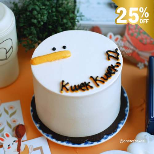 Silly DUCKLING 12 cm Personal Cake | Oh, Stef! Cakes