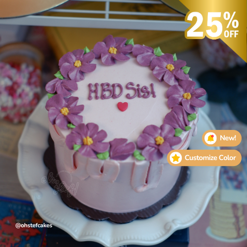 PETALS 12 cm Personal Cake | Oh, Stef! Cakes